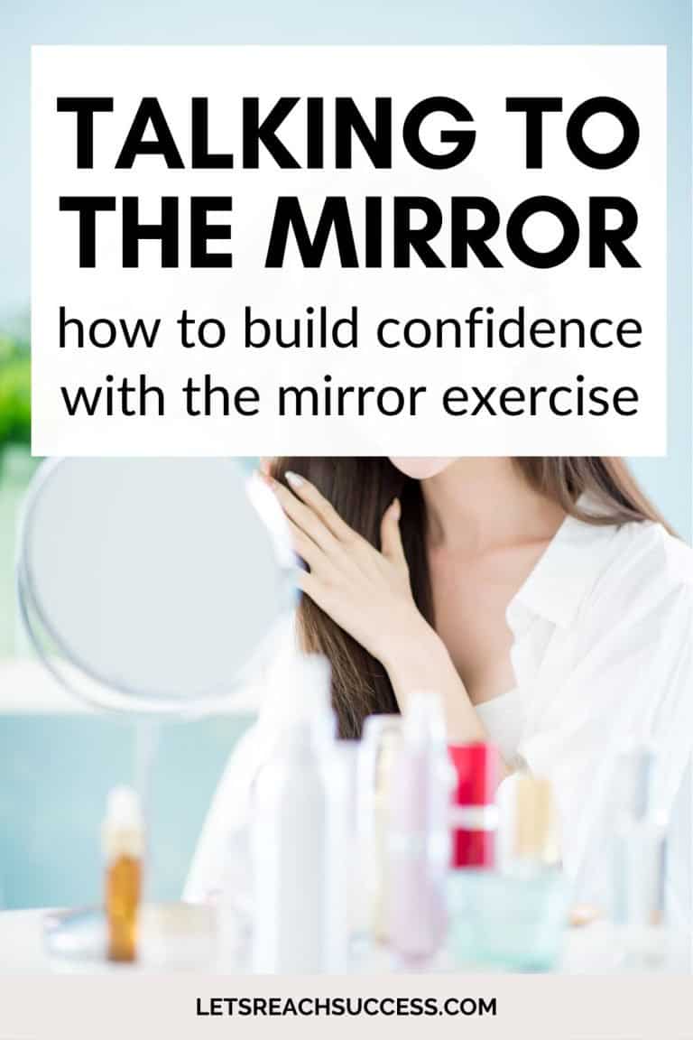 Start Talking to The Mirror to Build Self-Confidence