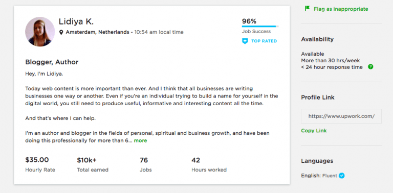 This is How I Became a Top Rated Upwork Freelancer