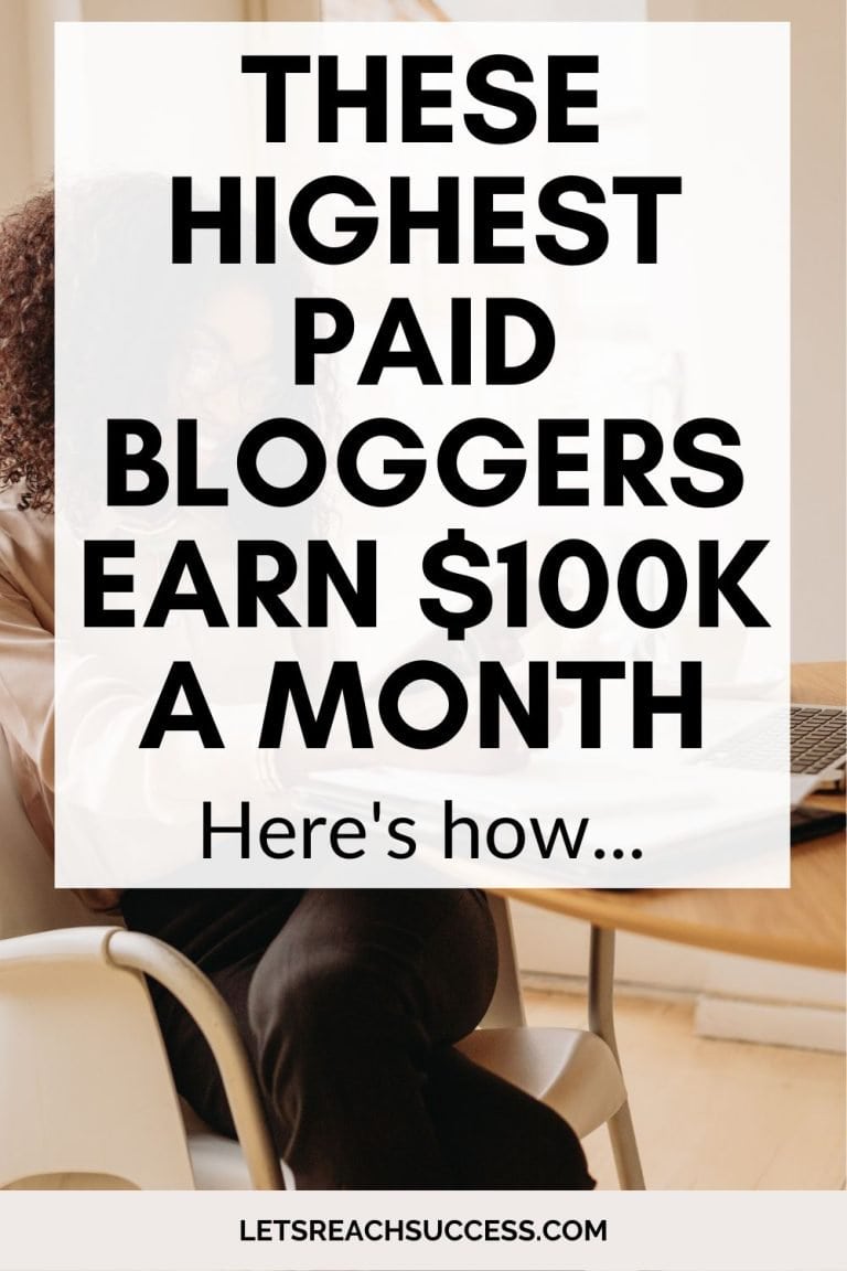 How These Highest Paid Bloggers Earn over $100K per Month