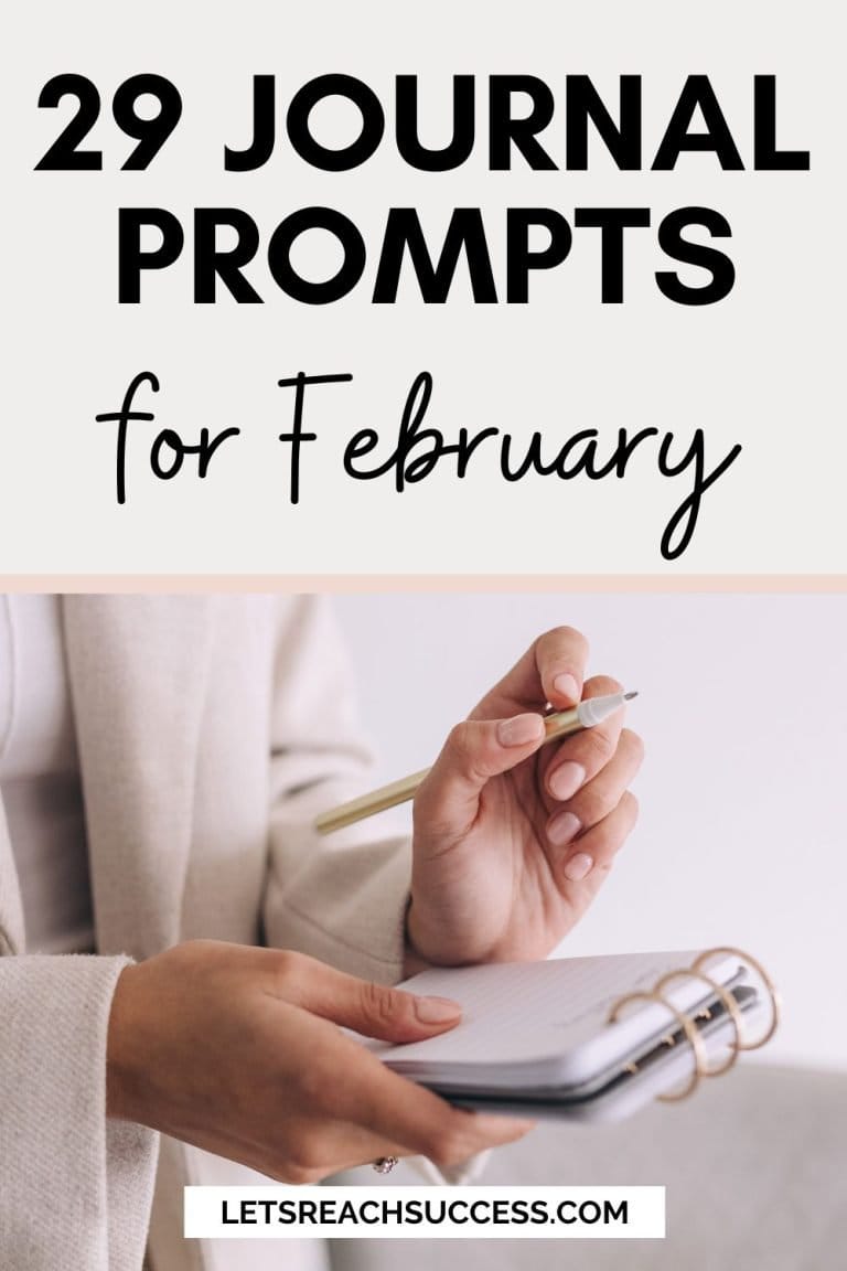 29 Journal Prompts for February for Reflection and Growth
