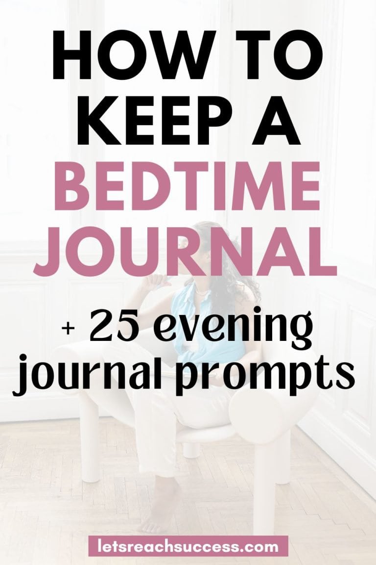 How to Keep a Bedtime Journal (+ 25 Prompts for Inspiration)