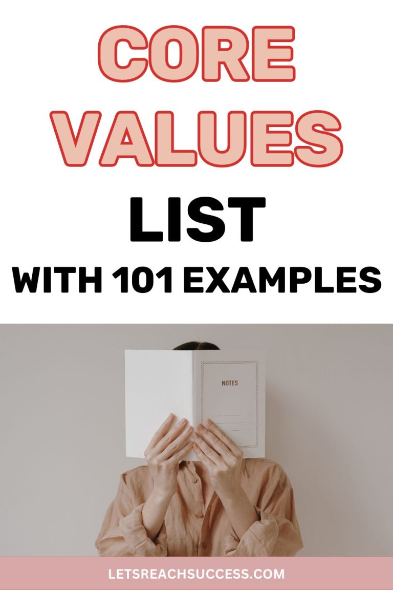 101 Core Values Examples: The Ultimate List of Core Values