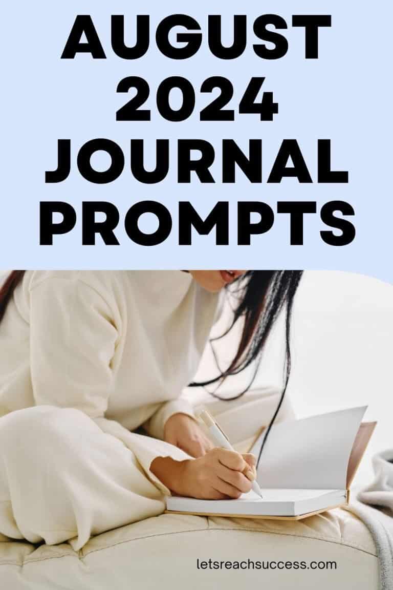 15 August Journal Prompts to Capture the End of Summer
